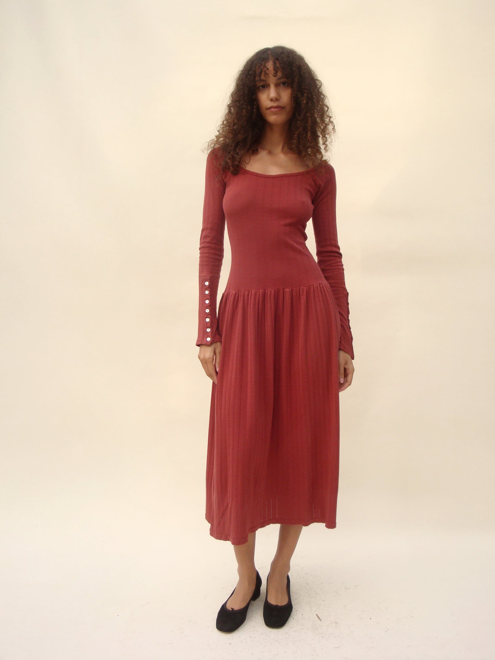 Women's Cotton Pointelle Dress | Emma Rothkopf